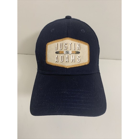 OTTO | Accessories | Justin Adams Concert Black Snapback Mesh Navy Blue ...